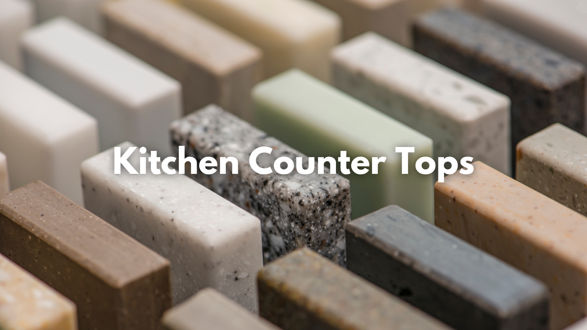 Ten Most Important Kitchen Cabinet Counter Top Material Types - P&R ...