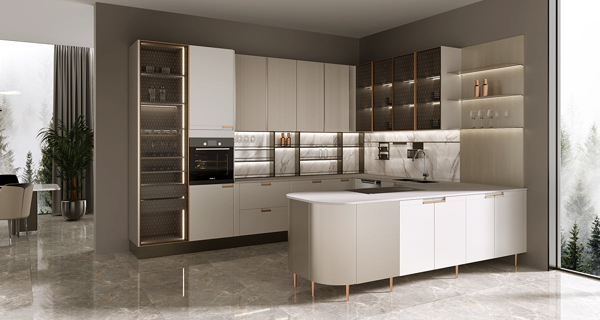 What Are Some Popular Design Trends or Features for Custom Built-In Ki ...