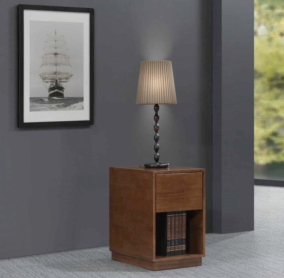 Side Table For Bed And Living Room - Solid Wood / Custom - Picket&Rail ...