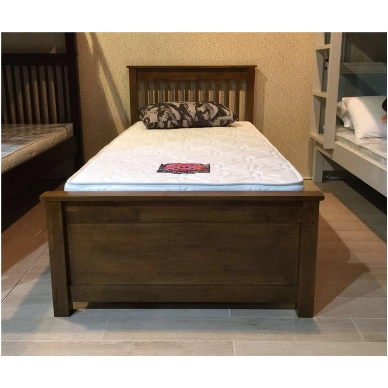 Americana Solid Wood Single Size Bed - Picket&Rail Custom Sofas & Furniture