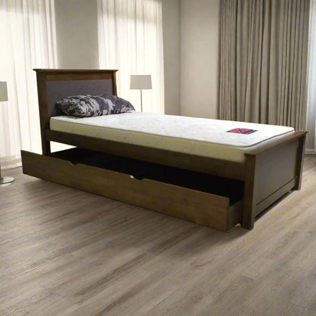 #1 Americana Solid Wood Super Single Bed - Picket&Rail Custom Furniture ...