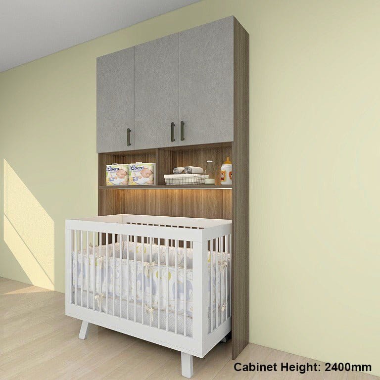 Baby Cot Cabinet - An Indispensable Convertible Companion - Picket&Rail ...