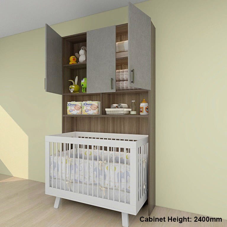 Baby Cot Cabinet - An Indispensable Convertible Companion - Picket&Rail ...