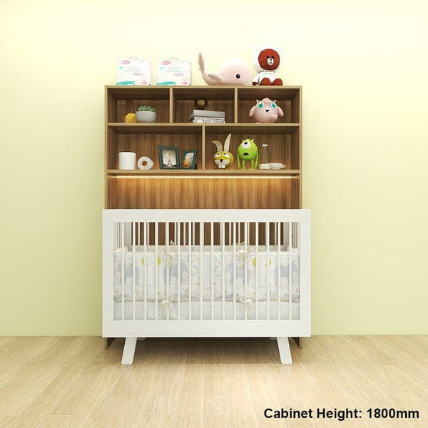 Baby Cot Cabinet - An Indispensable Convertible Companion - Picket&Rail ...