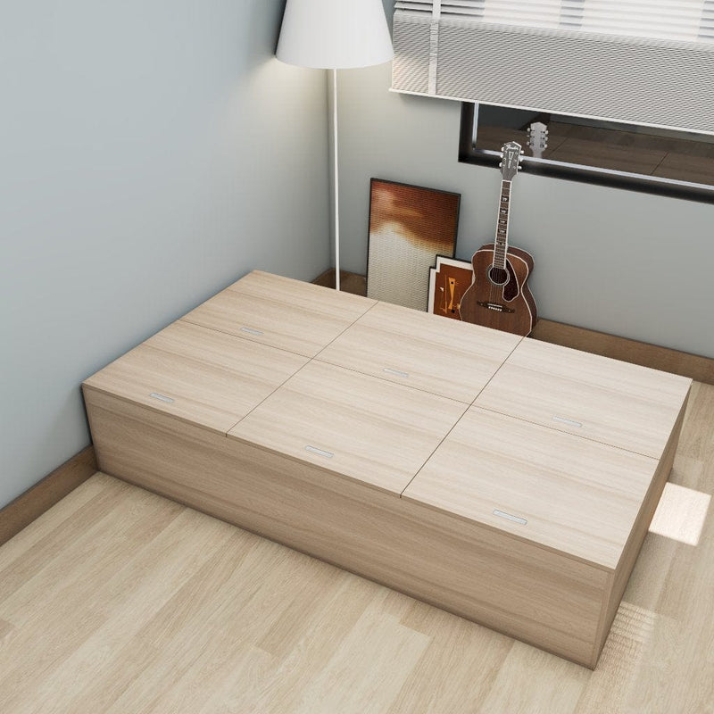 Tatami Queen Storage Bed 6-Top Swing Doors - Assorted Colors (TQ8 ...