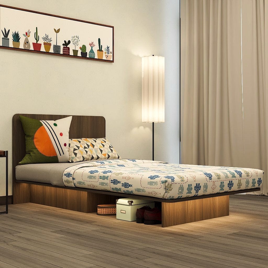Floating Low Platform Bed Frame - Queen / King - New - P&R Custom ...