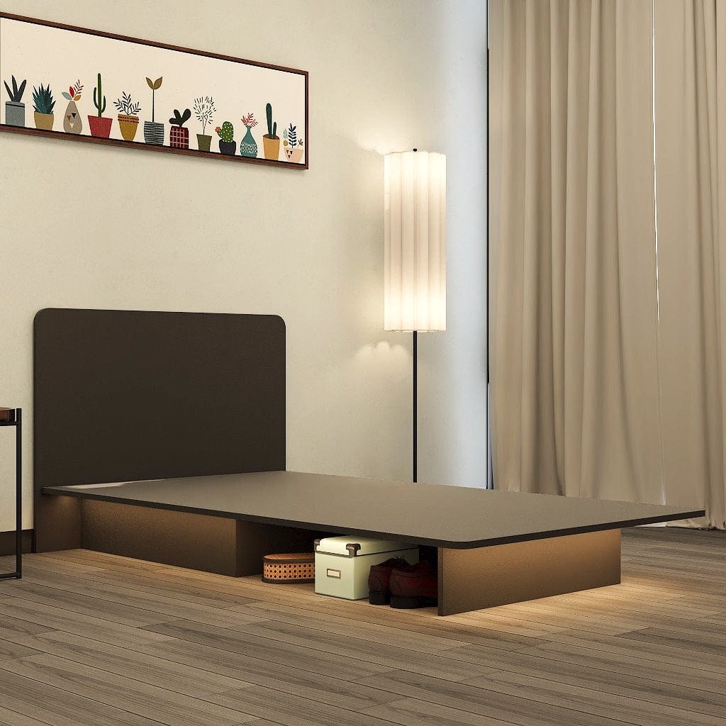 Floating Low Platform Bed Frame - Queen / King - New - P&R Custom ...