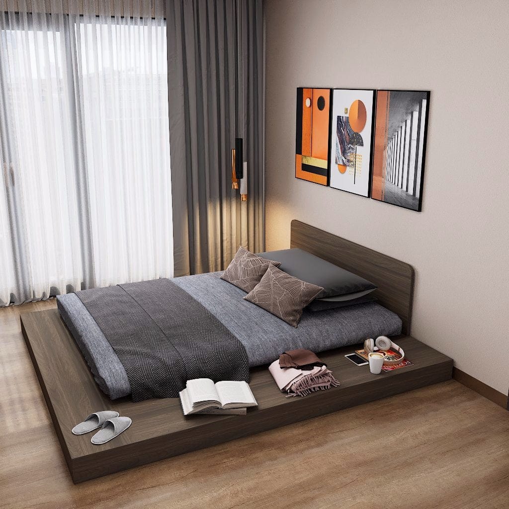 Original Tatami Platform Bed Frame - Queen/King - Picket&Rail Custom ...