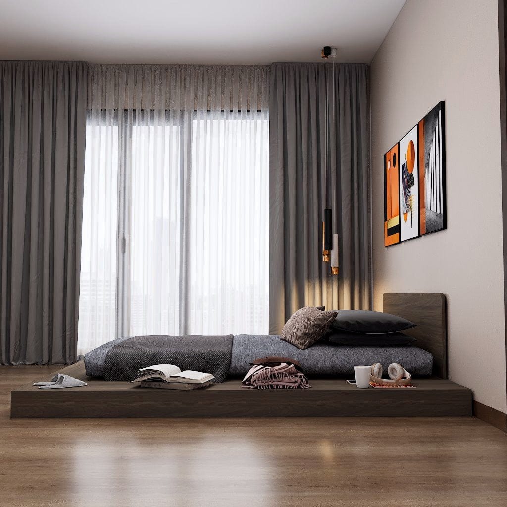 Original Tatami Platform Bed Frame - Queen/King - Picket&Rail Custom ...