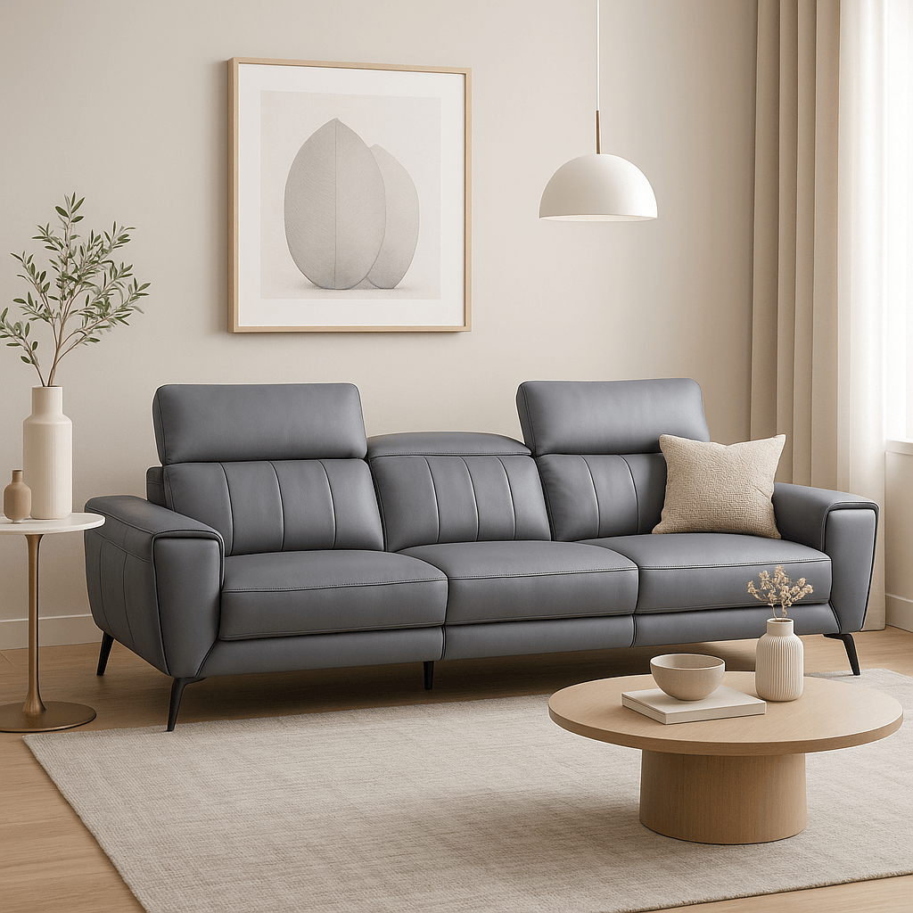 Americana Full Top-Grain Leather Sofas at PICKET & RAIL - Picket&Rail ...