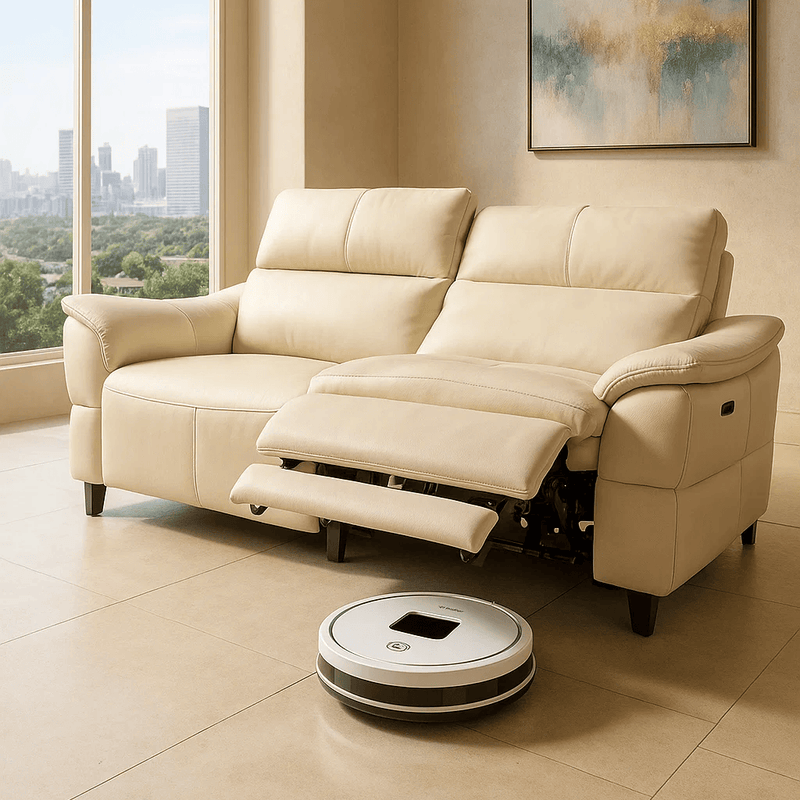Wall-Hugger Recliner Sofa | Space-Saving Zero-Wall Incline Design ...