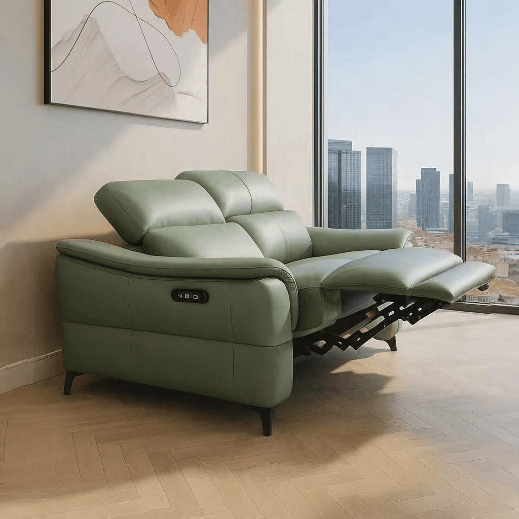 Wall-Hugger Recliner Sofa | Space-Saving Zero-Wall Incline Design ...