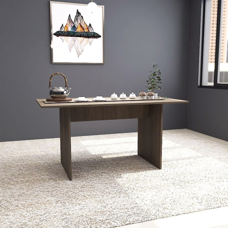 Americana Scratch Proof Custom Dining Table - Gemini Base AD2 - Picket ...
