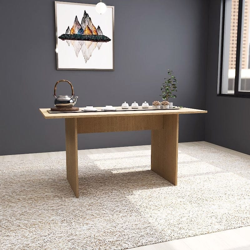 Americana Scratch Proof Custom Dining Table - Gemini Base AD2 - Picket ...