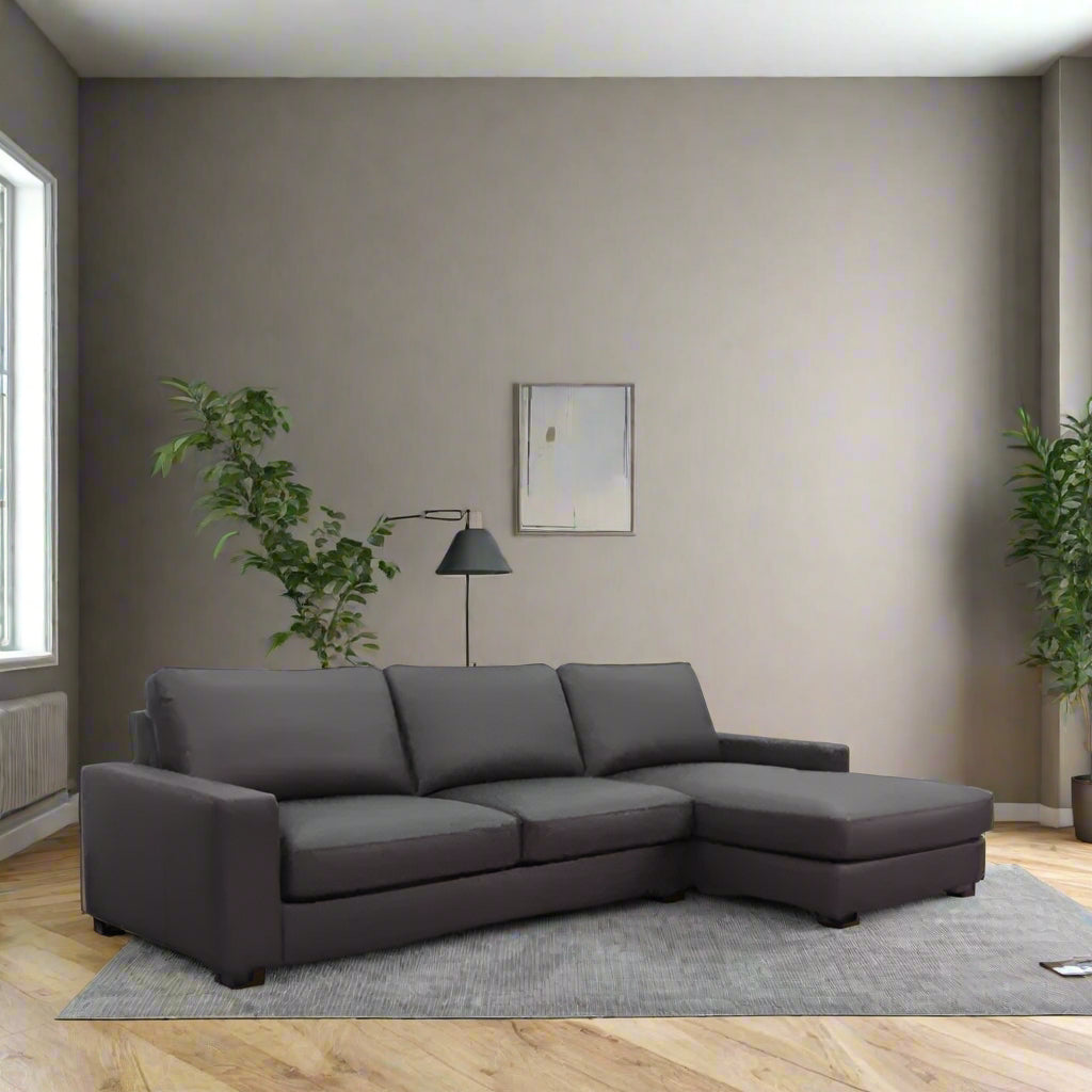 Americana Full Top-Grain Leather Sofas at PICKET & RAIL - Picket&Rail ...