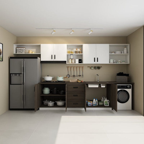 Americana A24 Custom 24-Feet Kitchen Cabinet - Assorted Colour - Picket ...