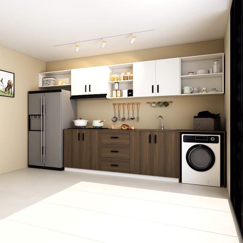 Americana A24 Custom 24-Feet Kitchen Cabinet - Assorted Colour - Picket ...