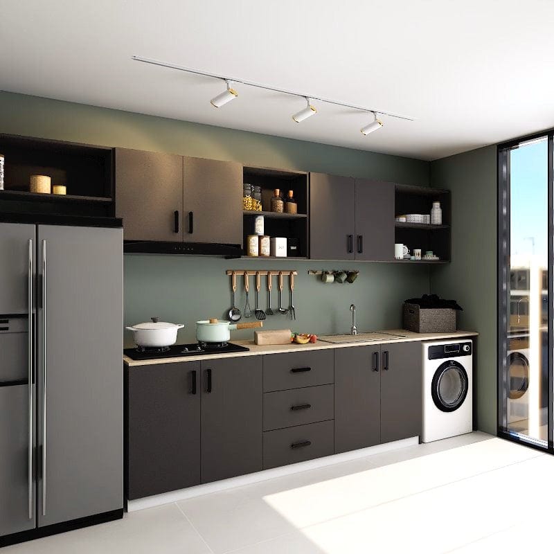 Americana A24 Custom 24-Feet Kitchen Cabinet - Assorted Colour - P&R ...