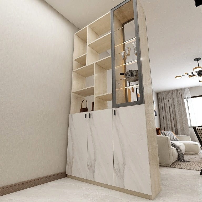 Custom Carpentry Full-Height Shoe Cabinet (SC08) - Picket&Rail Custom ...