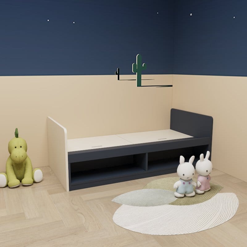 Custom Kids & Toddler Tatami Storage® Platform Bed (TSB8) - P&R Custom ...