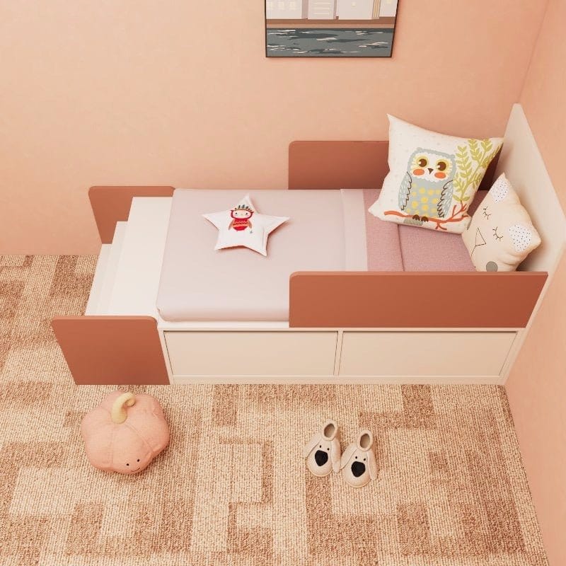 Custom Kids & Toddler Tatami Storage® Platform Bed with Drawers & Step ...