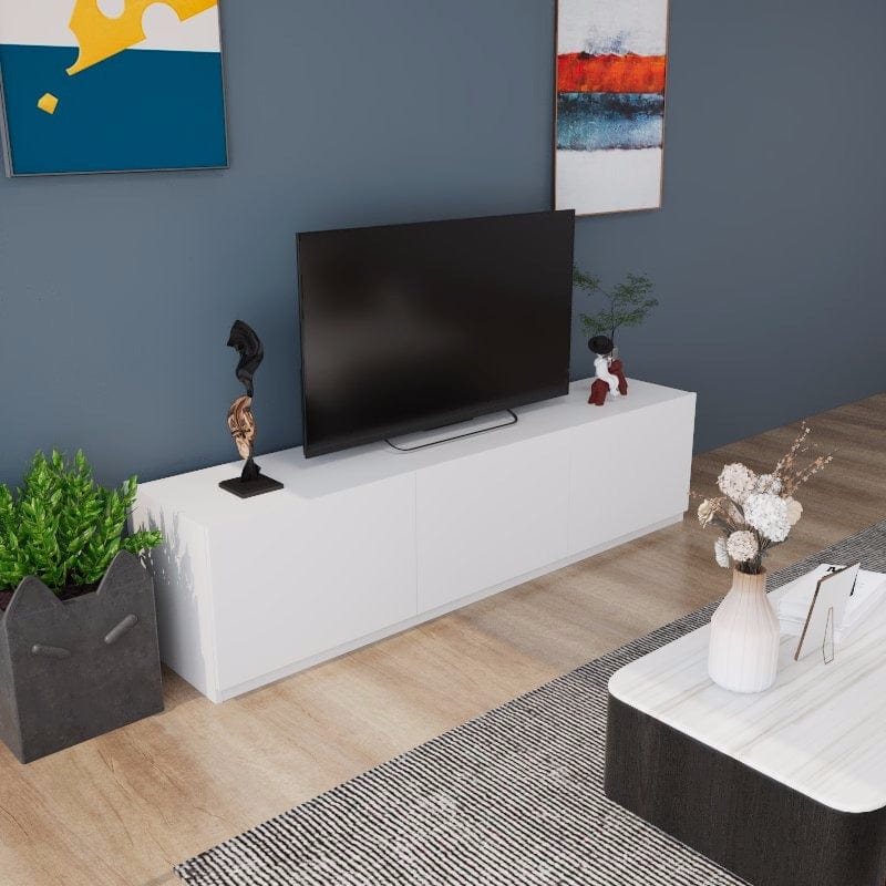 Custom Minimalist Design 1.5m to 2m TV Console with Storage -T4 ...