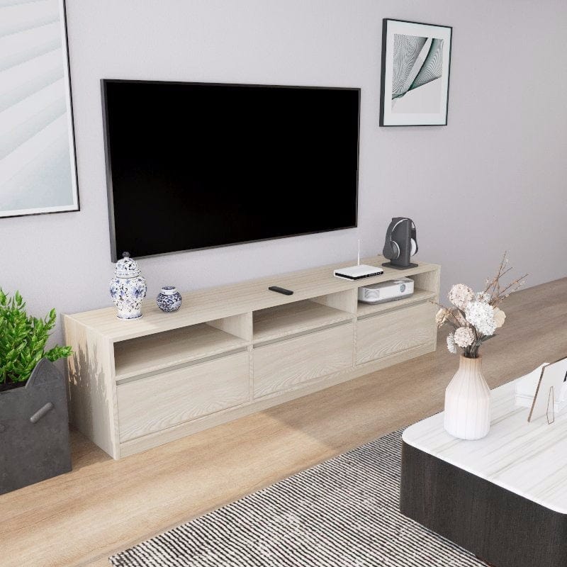 Custom Minimalist Design 1.5m to 2m TV Console with Storage -T1 ...
