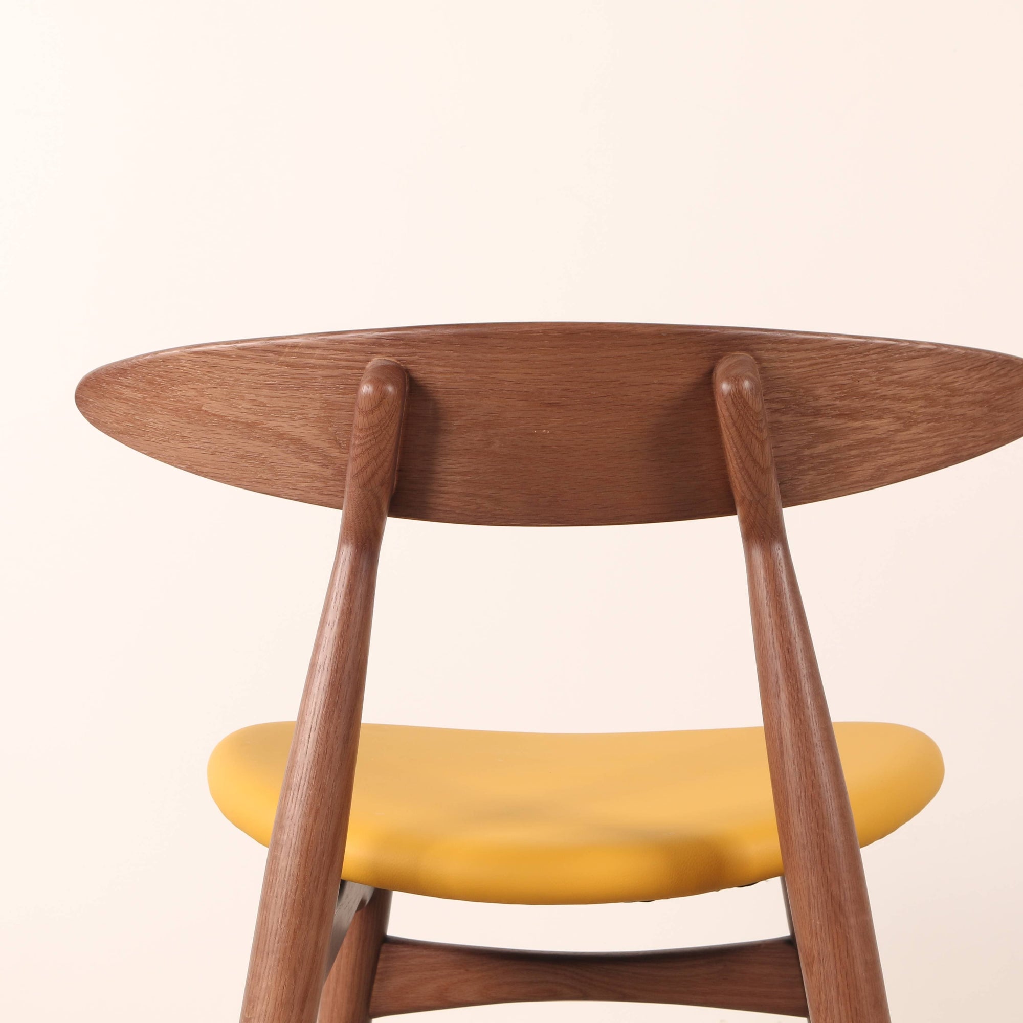 Custom Solid Oak Wood Dining Chair - Peech Chair (CH15042) - Picket ...