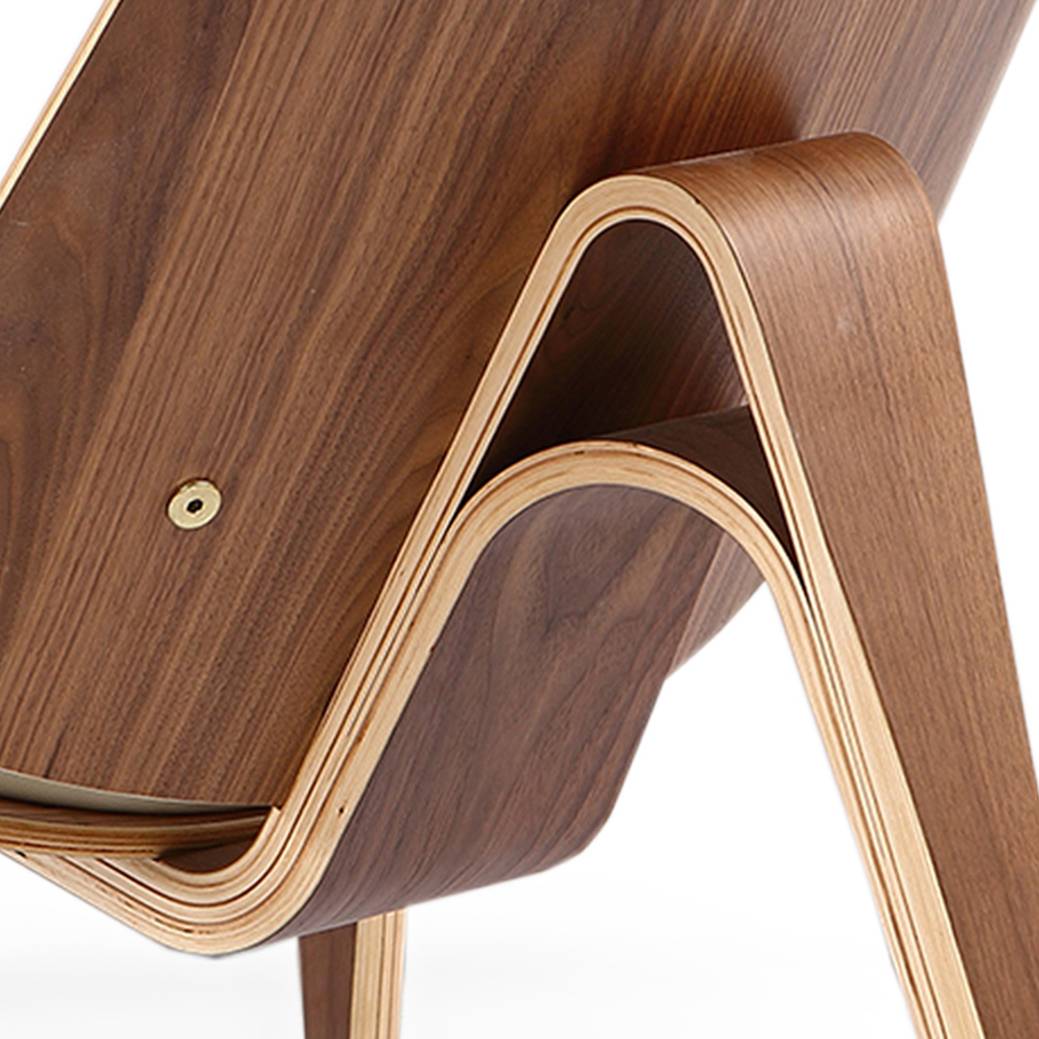 Custom Solid Oak Wood Veneer Lounge Chair - Cameo Chair (CH9103 ...