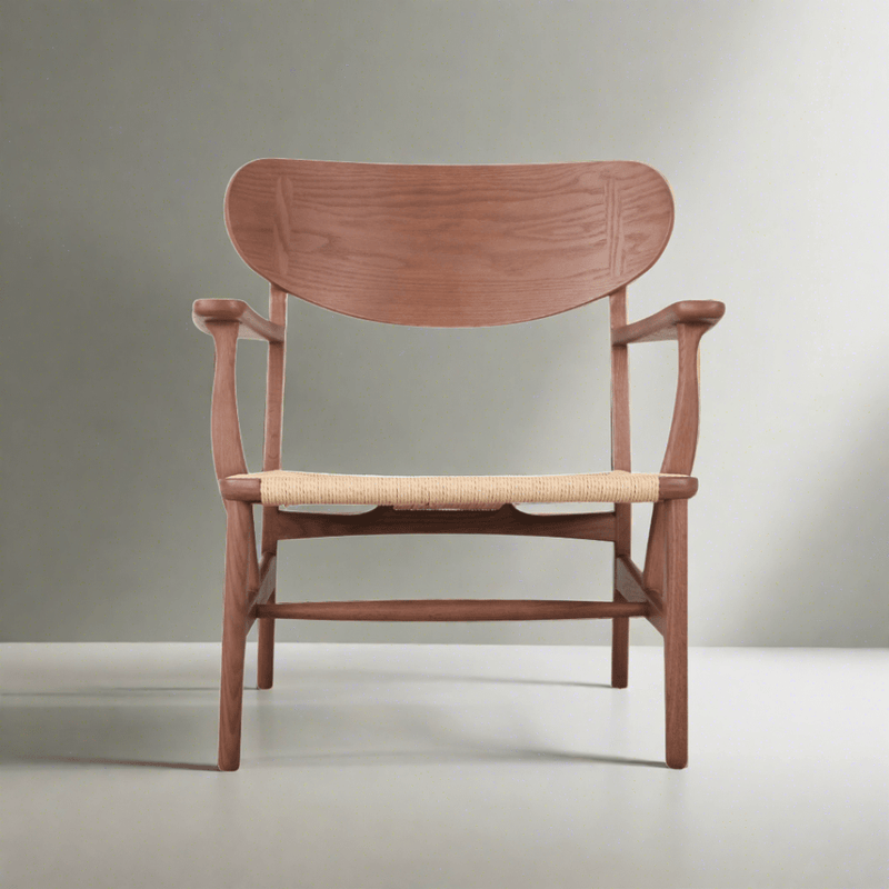 Muse Lounge (CH2322) - Custom Solid Oak Wood Scandinavian Minimalist D ...