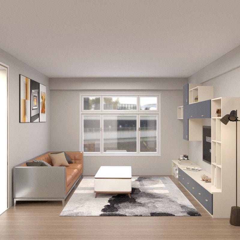 Customized Feature Wall TV Console Set (TV10) - Picket&Rail Custom ...