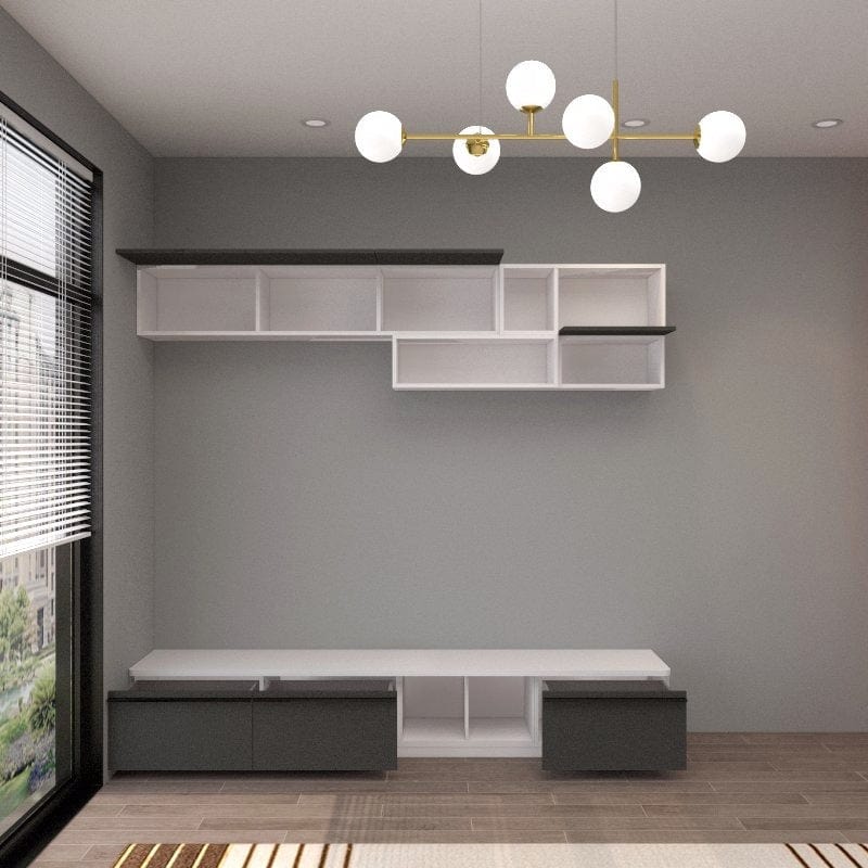 Customized Feature Wall TV Console Set (TV3) - Picket&Rail Custom Sofas ...