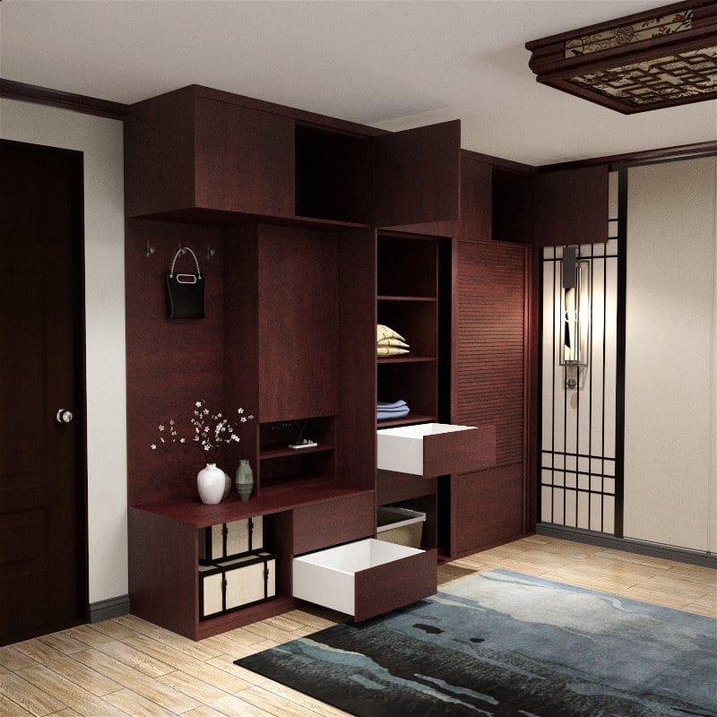 Customized Wardrobe Imperial Series 1 Swing Door Wardrobe - Picket&Rail ...