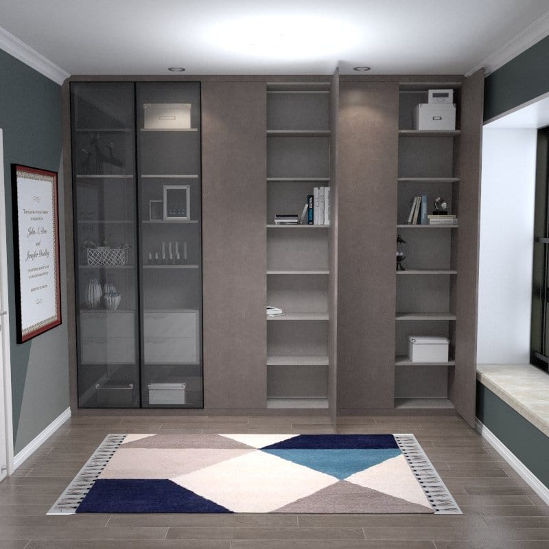 Customized Wardrobe Rock Series 1 Swing Door Wardrobe - Picket&Rail ...