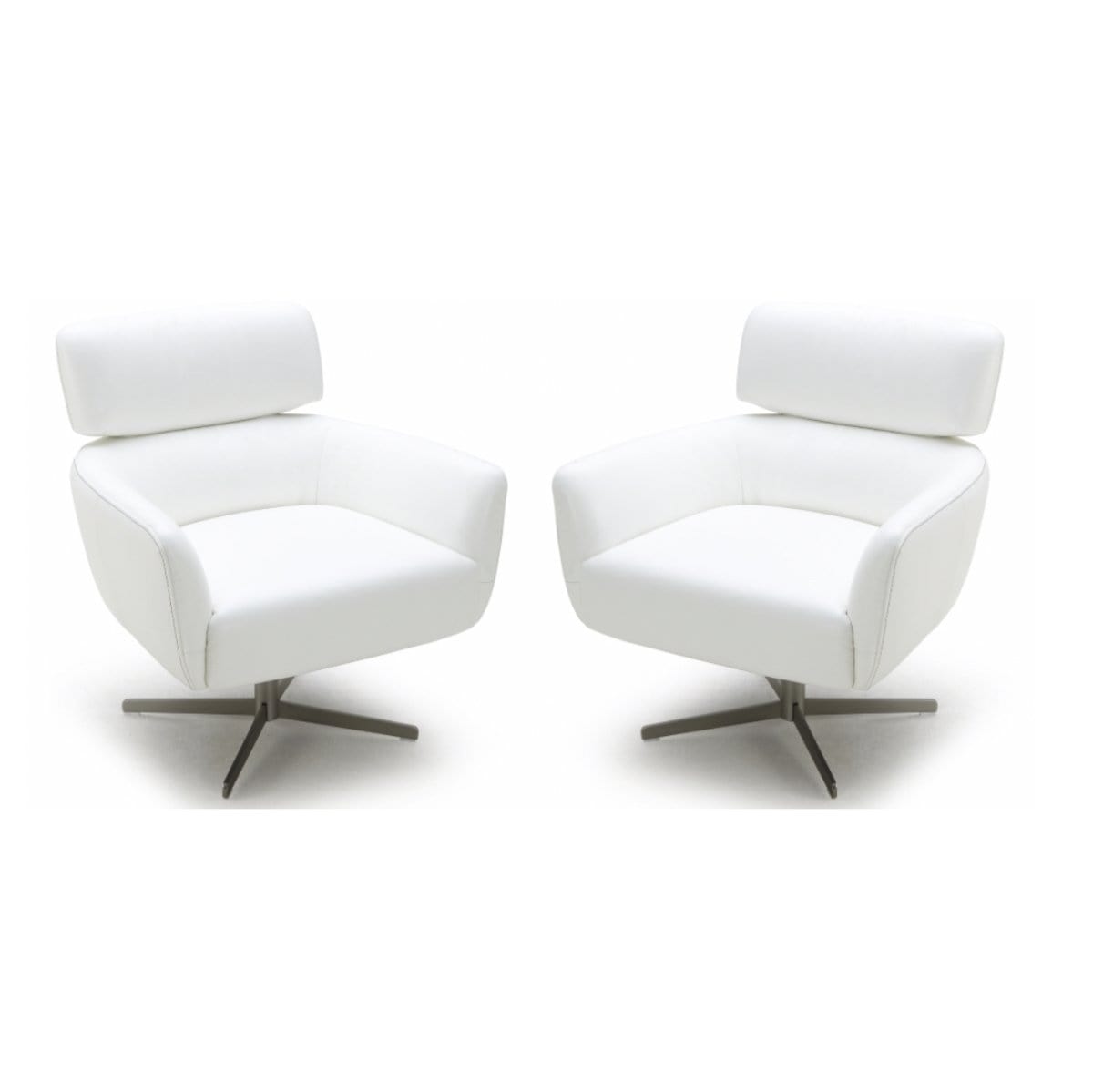 KUKA #A-885 Full Leather Lounge Chair (I) - Picket&Rail Custom Sofas ...