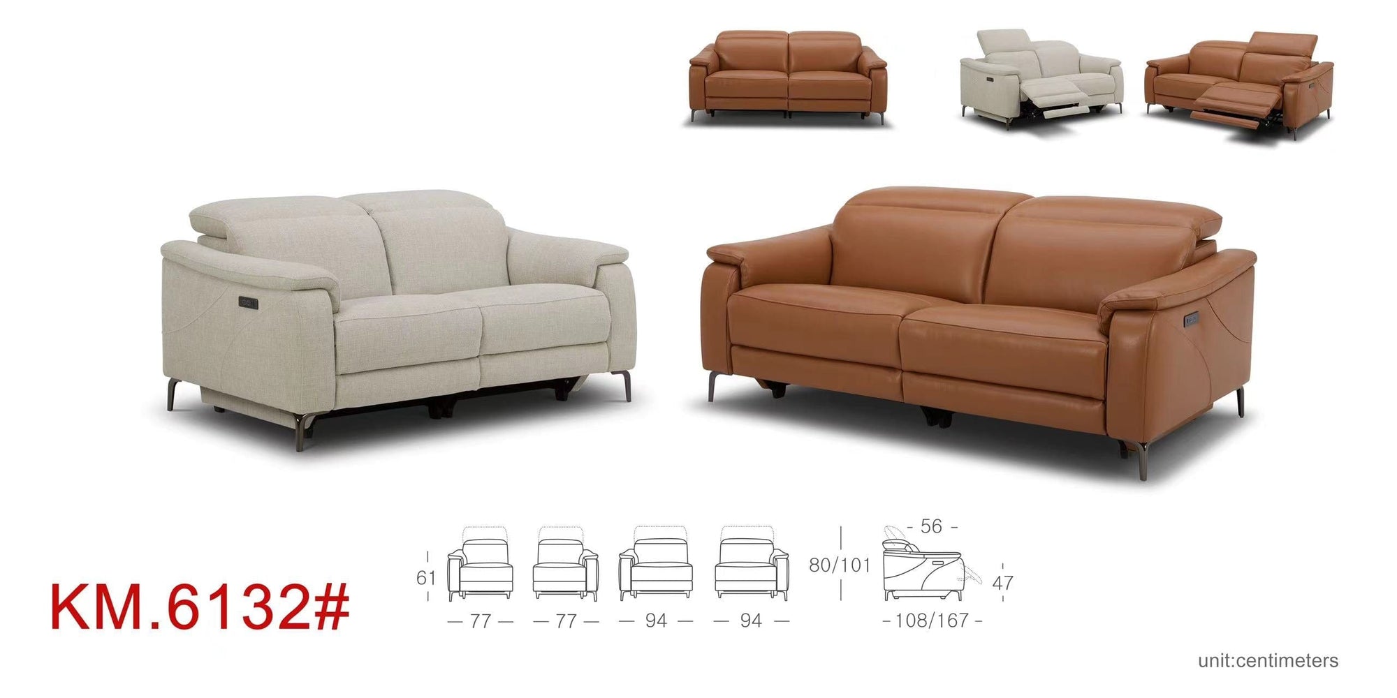 KUKA Leather Sofas at PICKET & RAIL - Picket&Rail Custom Sofas & Furniture