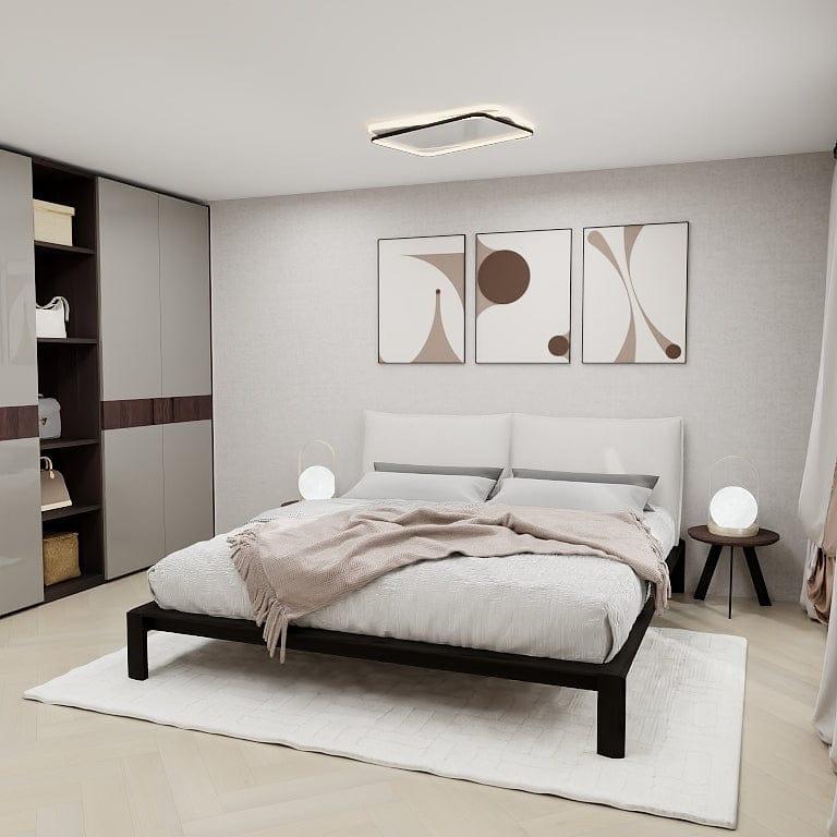 Norya Wooden Bed Series - Solid Wood European Dark Oak (CCR18Q1 ...