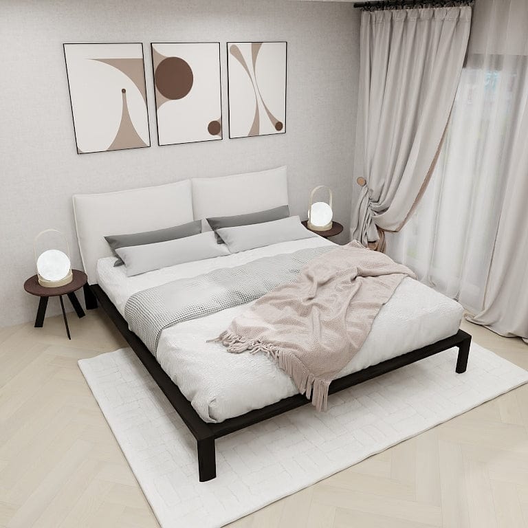 Norya Wooden Bed Series - Solid Wood European Dark Oak (CCR18Q1 ...