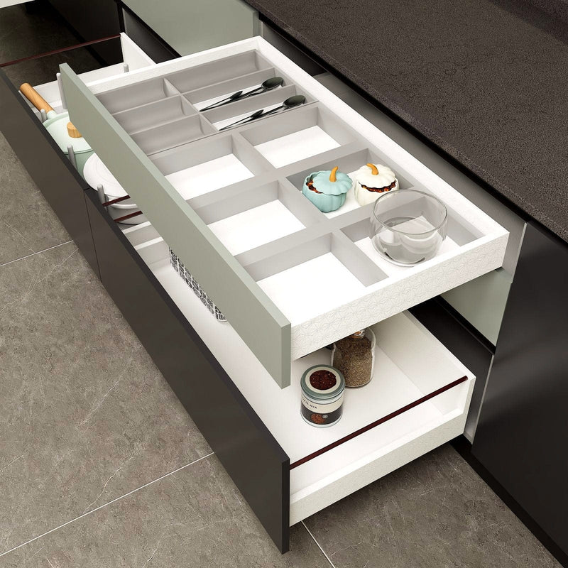 SCHMITT SmartFit NY Series System 32ft Water Resistant Kitchen Cabinet ...