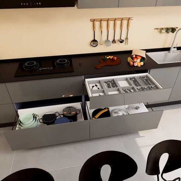 SCHMITT Waltz Series SmartFit System Kitchen Cabinet - Picket&Rail ...