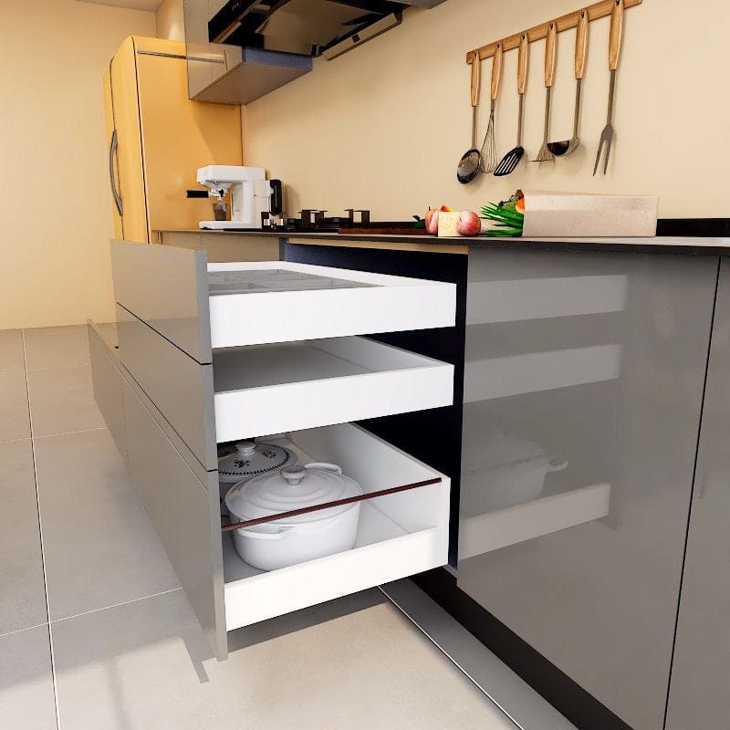 SCHMITT Waltz Series SmartFit System 32ft Water Resistant Kitchen Cabi ...