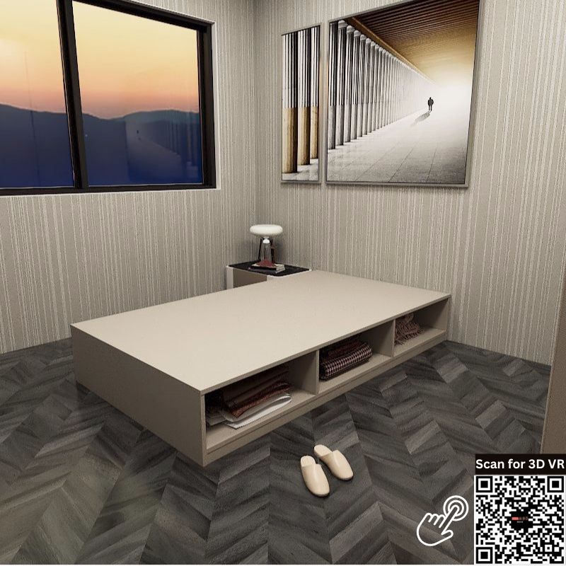 Tatami Storage® Platform Bed Super Single Size 6-Open Shelves - Assort ...