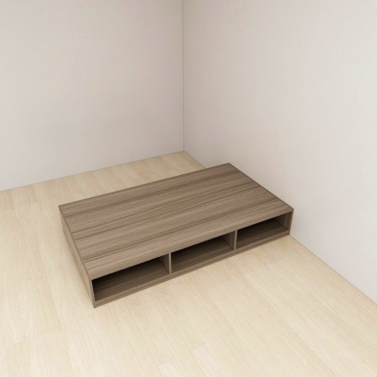 Tatami Super Single Storage Bed 6-Open Shelves - Assorted Colors (TSS1 ...